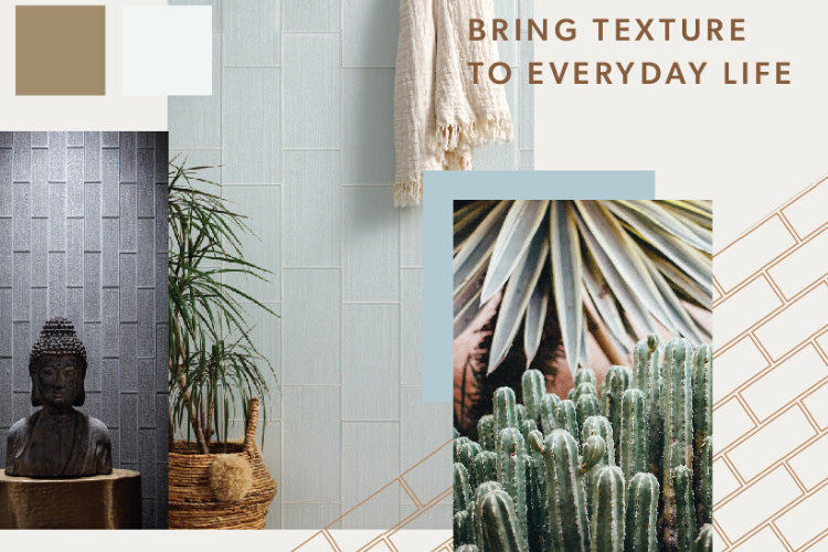 Cascade Glass Tile Collection: Bring Texture to Everyday Life