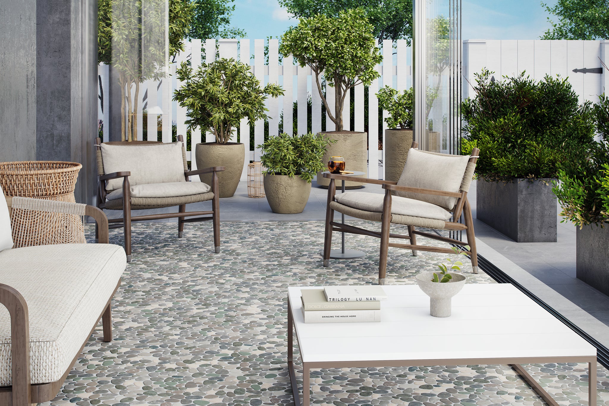 Pebble Tiles: A Natural, Non-Slip Stone Flooring for Outdoor Projects