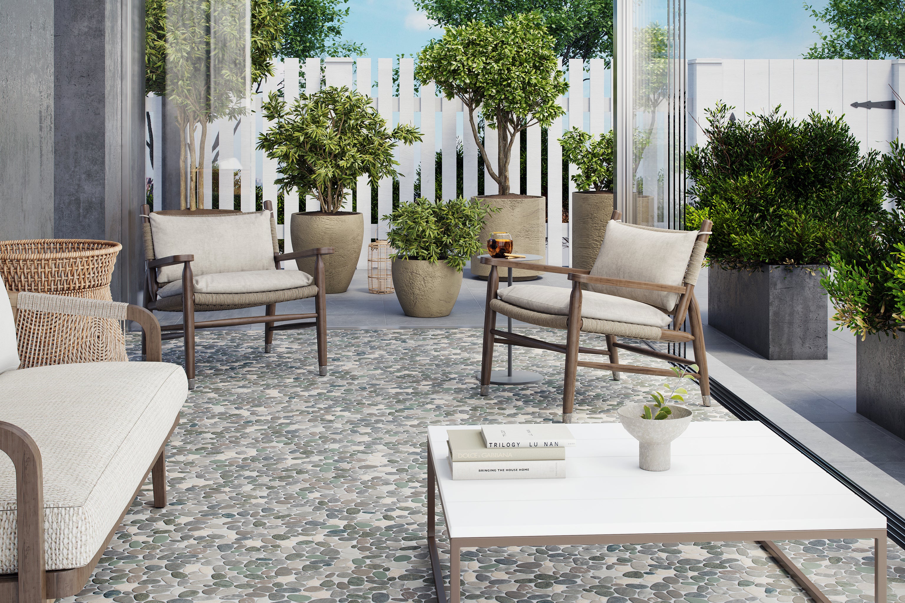 Pebble Tiles: A Natural, Non-Slip Stone Flooring for Outdoor Projects